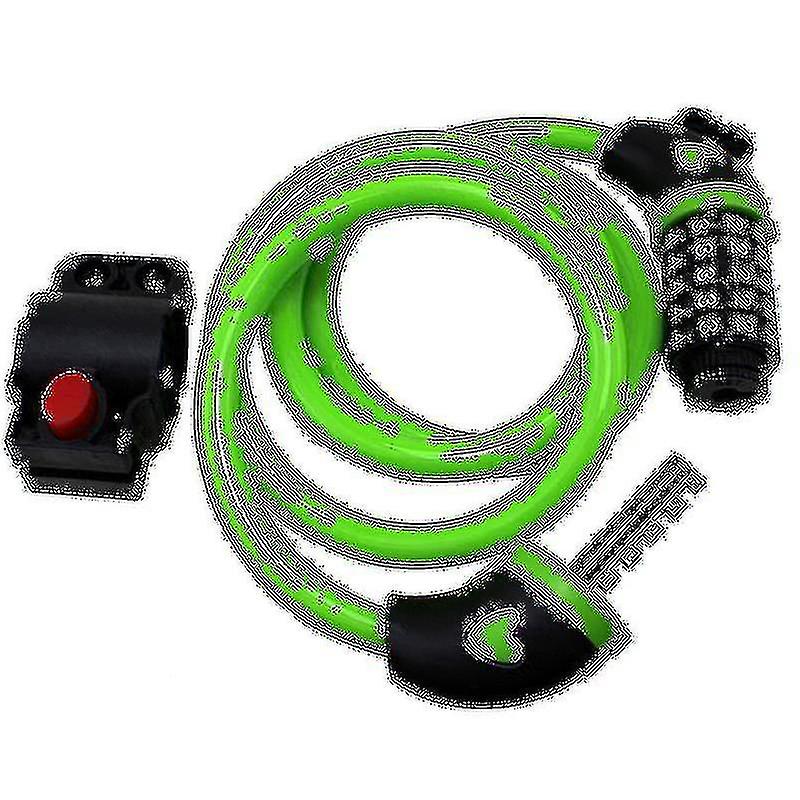 Bike Lock 5 Digit Code Combinatio Bicycle Lock Bicycle Security Lock ...