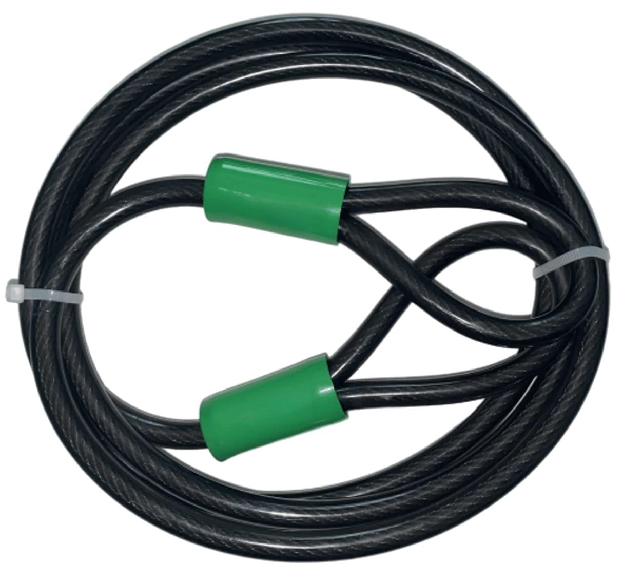 Bike Lock Cable 7 Feet - 3/8 Inch Thick Heavy Duty Security - Walmart.com