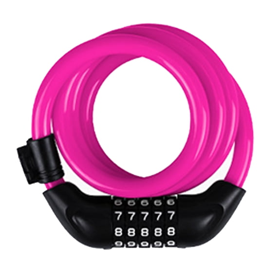 Bike Lock Cable with Combination, Upgraded High Security Bicycle Lock ...