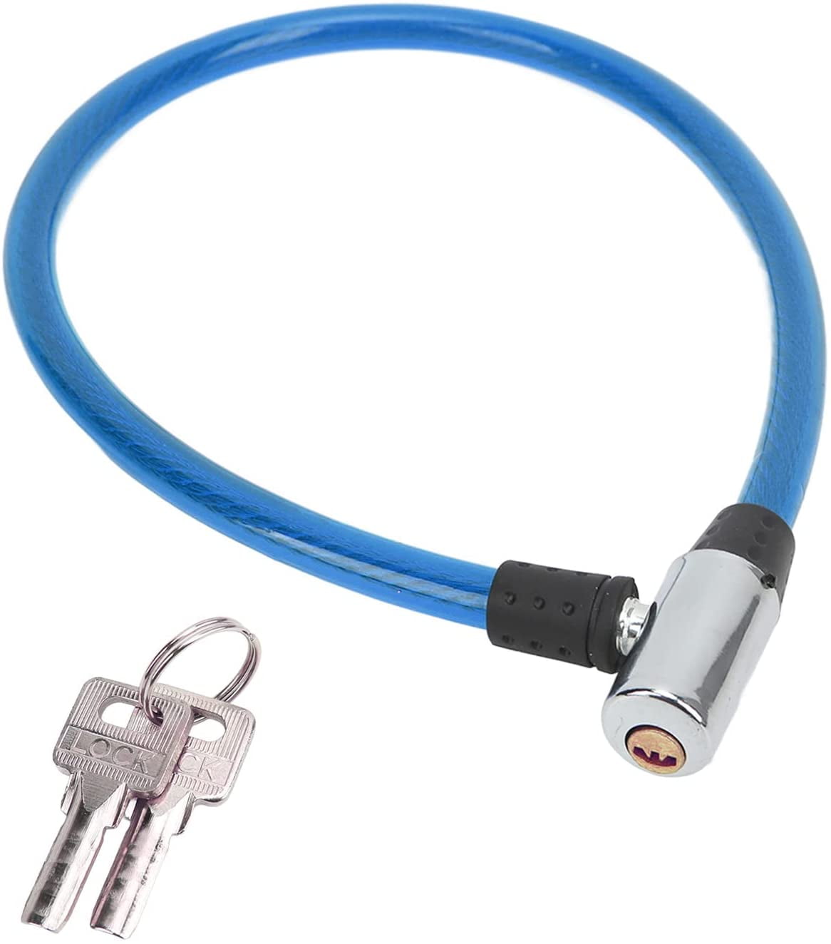 Bike Lock Cable, Sturdy Steel Wire Portable Wide Application Cable Lock ...