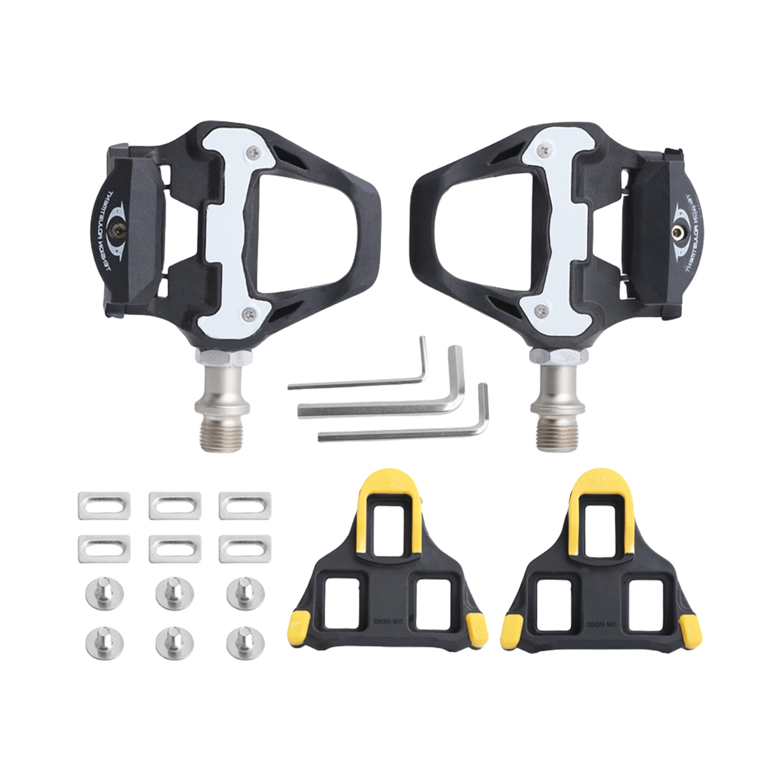 Bike Locking Pedals Plate Adapters Converter Road Bike Pedals ...