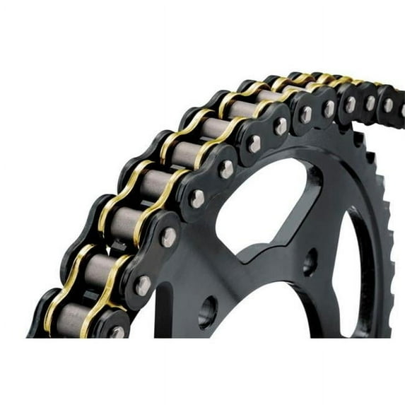 Black/Gold Sz 150 Links Bikemaster 530 BMOR Series Chain - Walmart.com