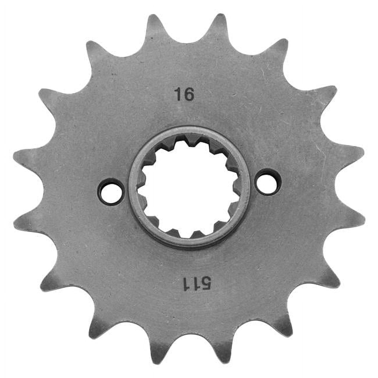 Bike Master 965464 16-Tooth 428 Series Front Sprocket for Honda ...