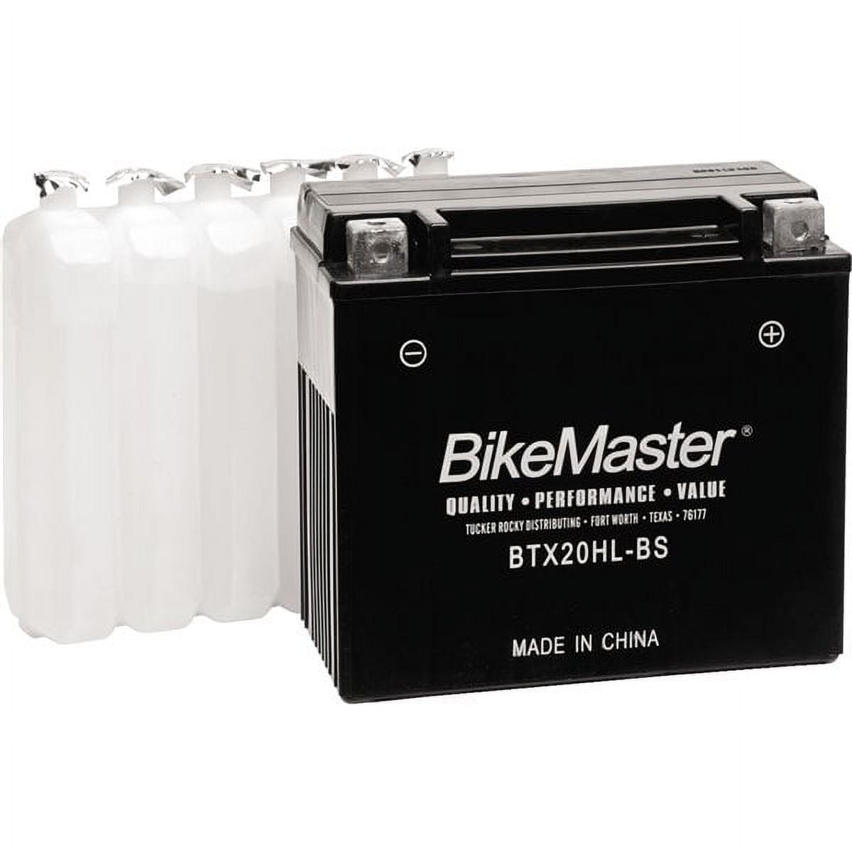 Bike Master 781319 BTX20CH-BS High Performance Maintenance-Free Battery ...