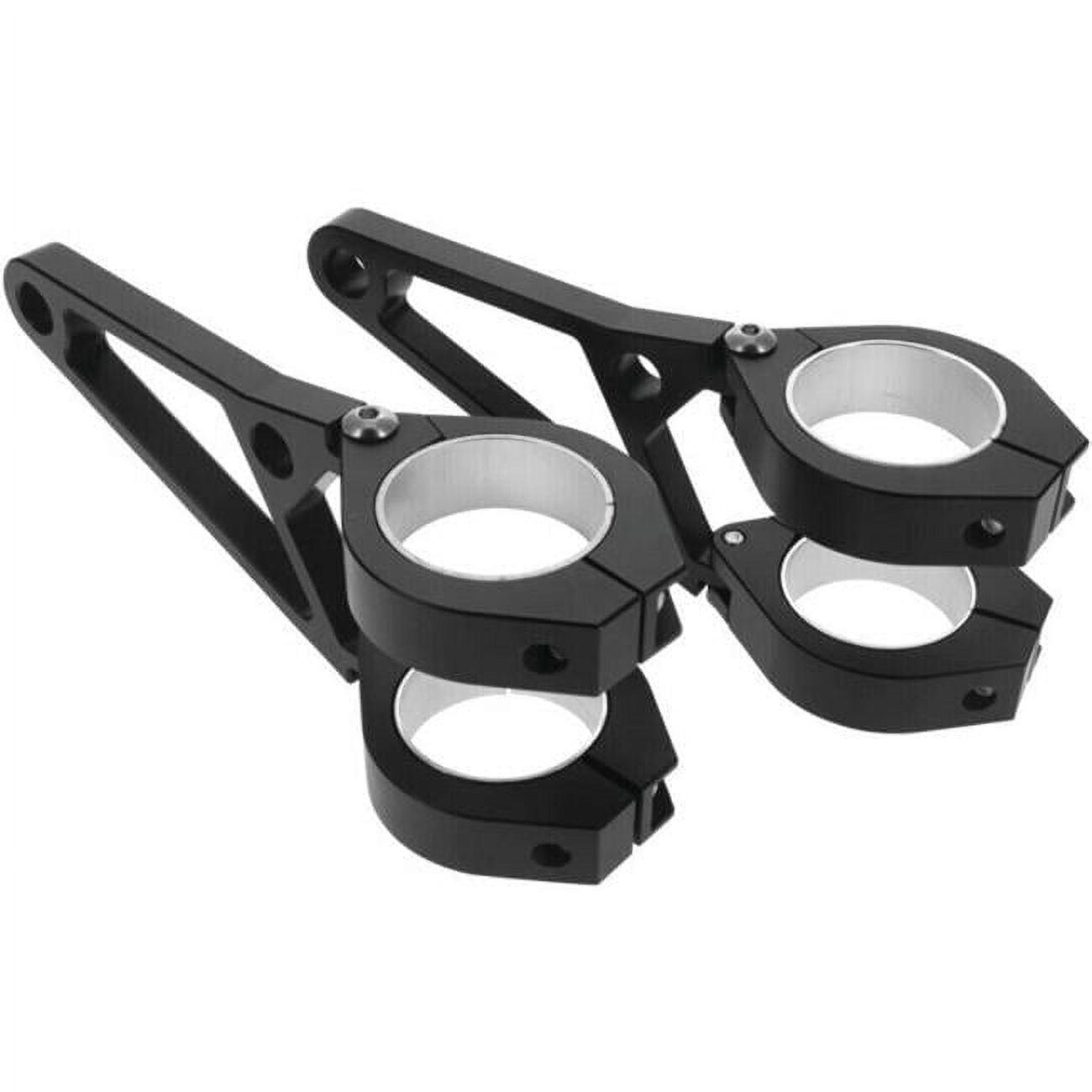 Bike Master 152584 Billet Headlamp Brackets, Black - Walmart.com