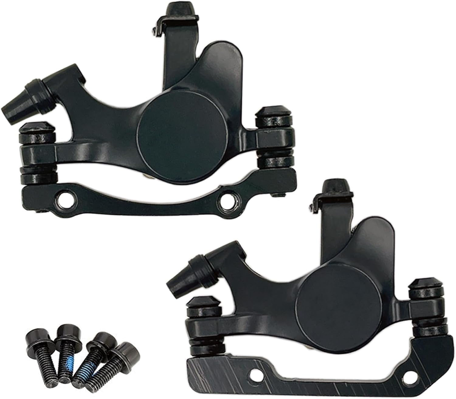 Bike Mechanical Disc Brake Caliper,MTB Dual Piston Line Pulling Brakes ...