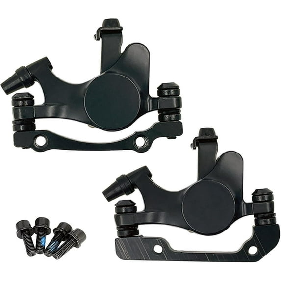 Bike Mechanical Disc Brake Caliper,MTB Dual Piston Line Pulling Brakes ...