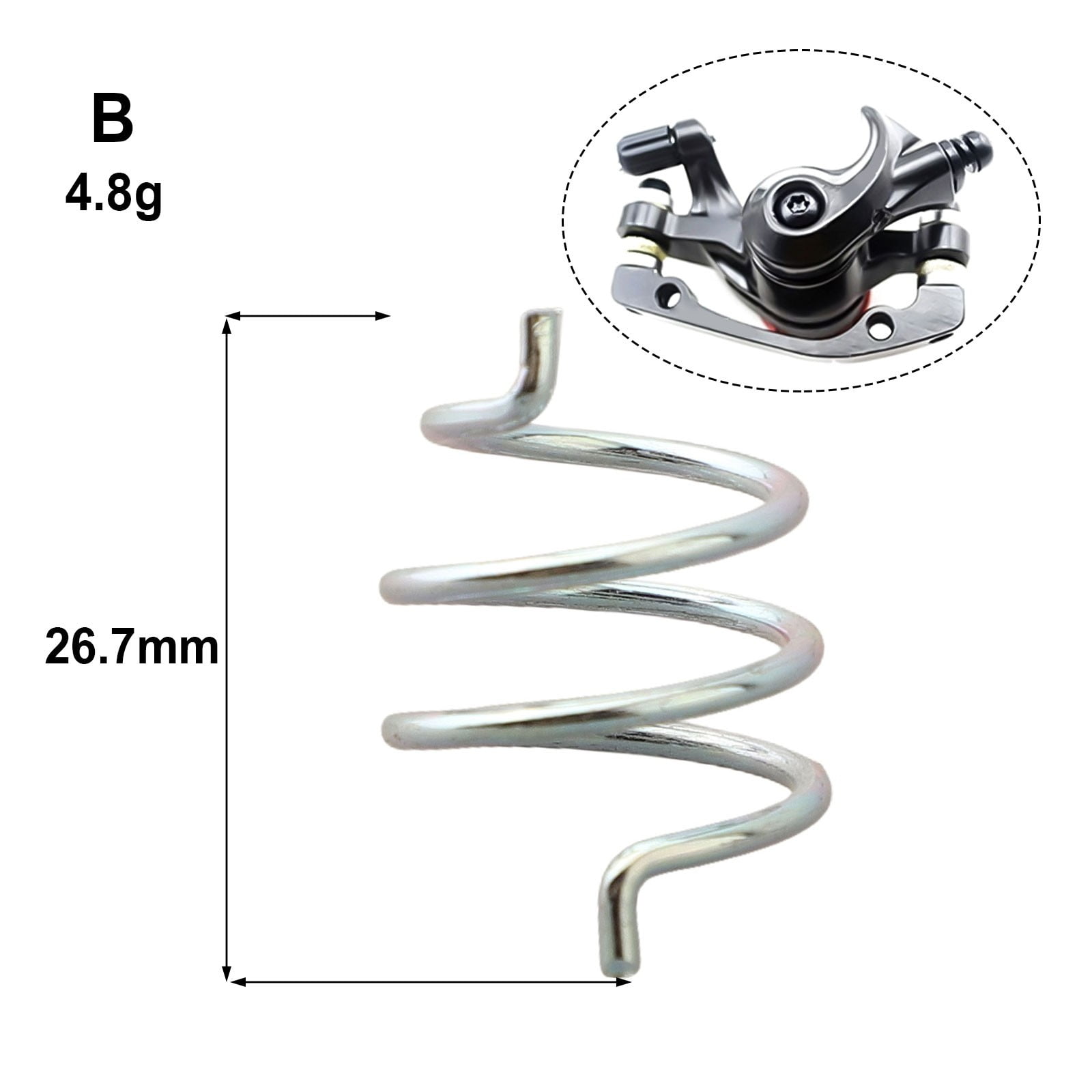 Bike Mechanical Disc Brake Caliper Springs ForBB7 BB5 Brake-Arm Caliper ...