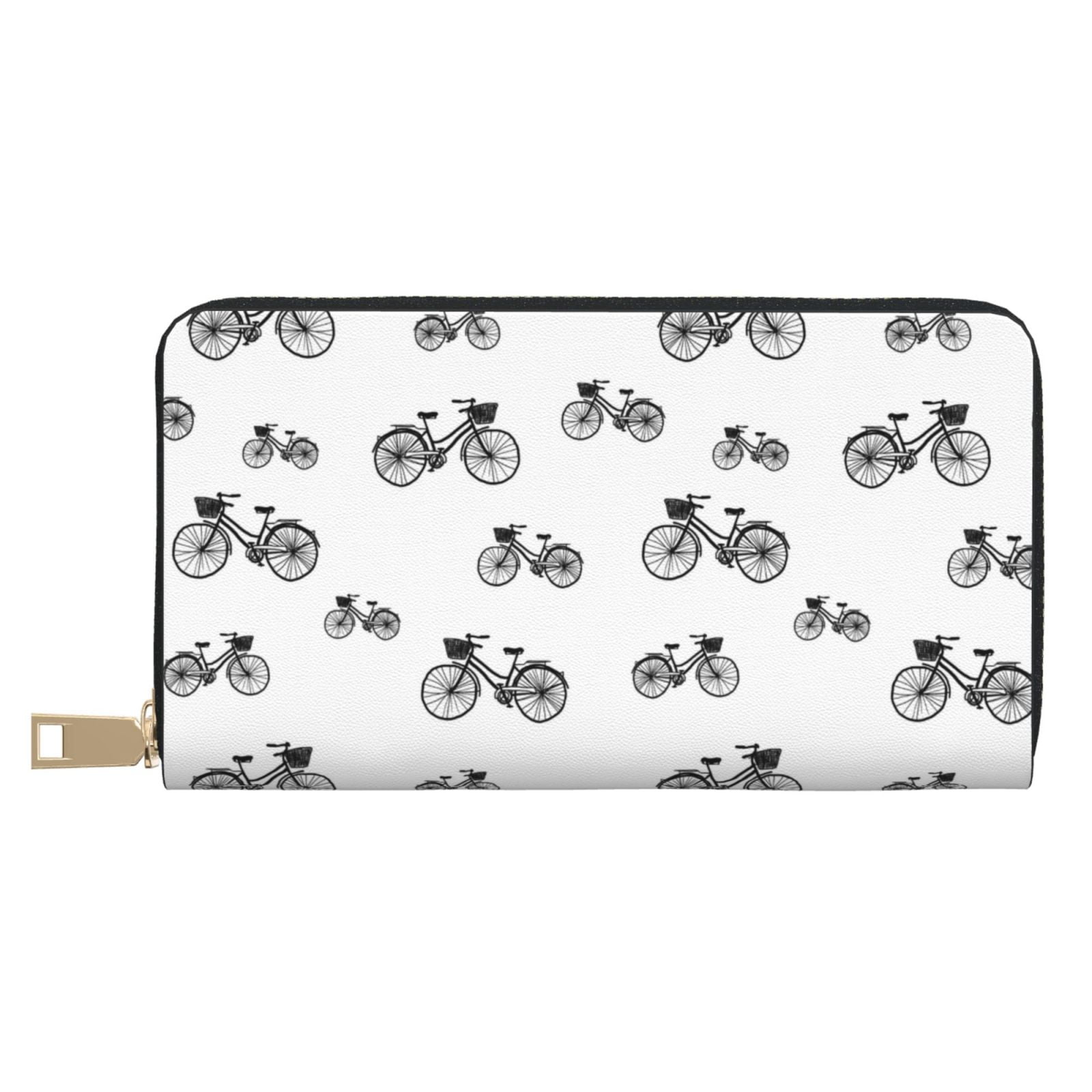 Bike Minimalist Wallet Women, Leather Bifold Multi Card Wallet, Women's ...