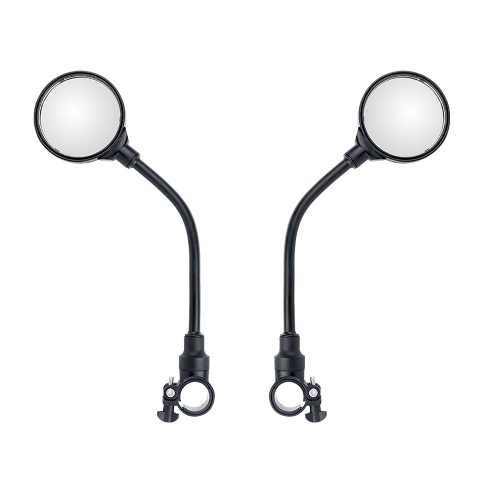 Bike Mirror, Adjustable Handlebar Rear View Mirrors, Shockproof Bike ...