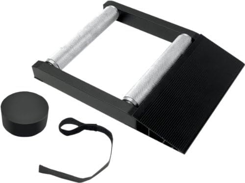 Bike Motorcycle Wheel Rim Chain Cleaning Cleaner Luber Roller Ramp Lift ...