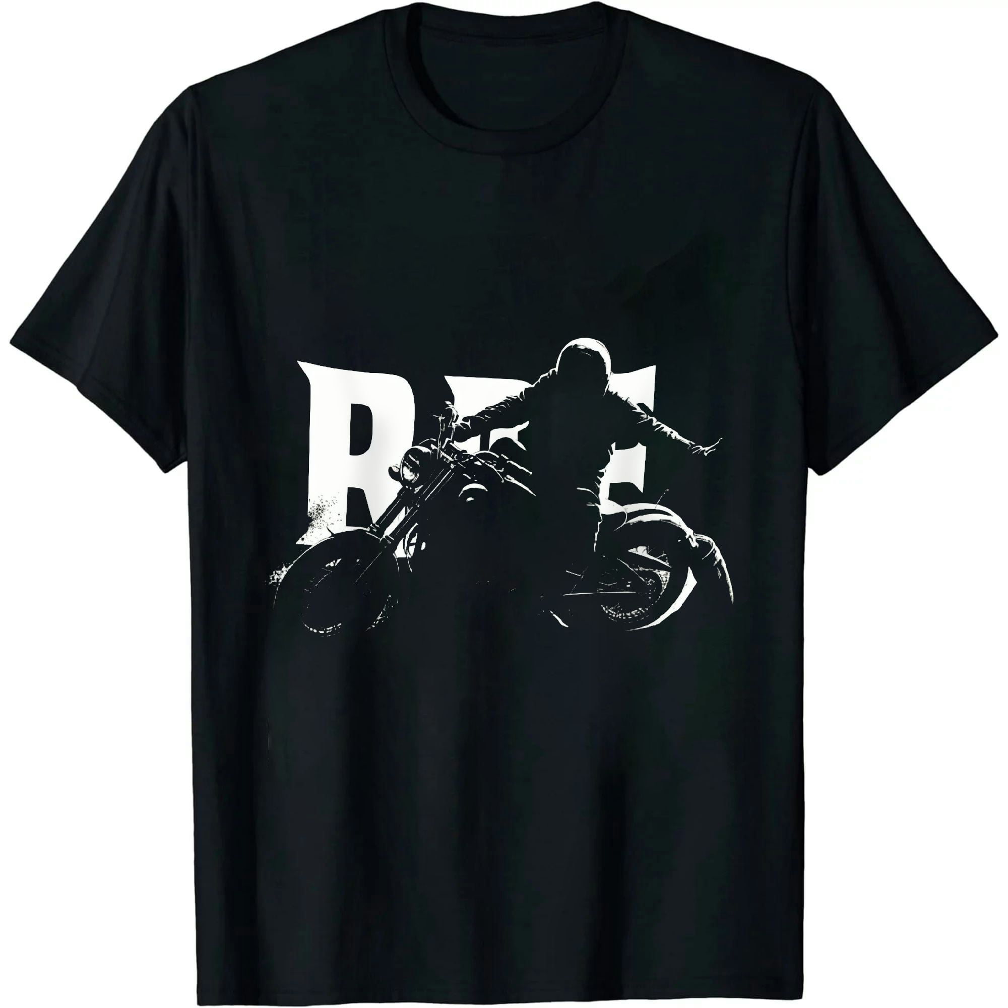 Bike Motorcyclist Apparel Motorcycle Rider Biker T-Shirt 0968 - Walmart.com