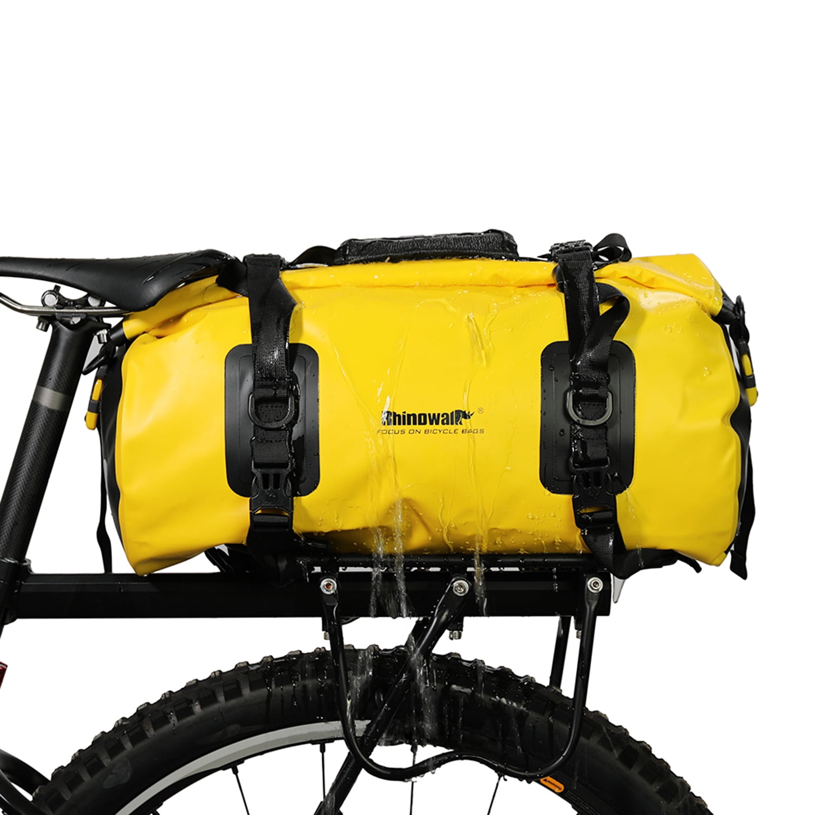 Bike Pannier,Rear Seat Bike Seat Bike 20l Waterproof Duffel Mewmewcat ...