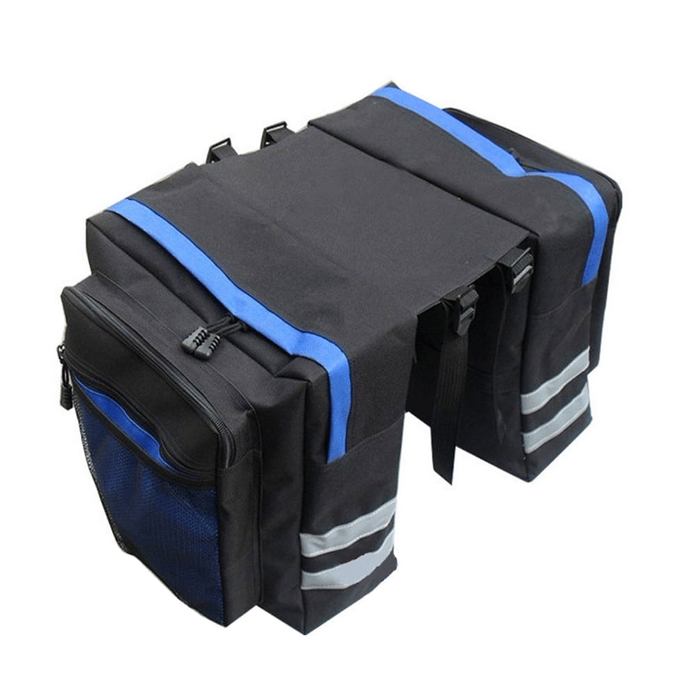 Bike Panniers Bag - 27L Large Rear Rack Bike Ebike Saddle Trunk Bags ...