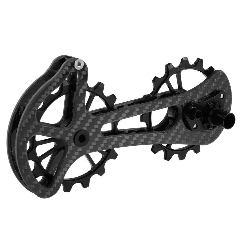 Bike Parts,Set Carbon Fiber Bike Ceramic Jockey Rear Derailleurs Rear ...