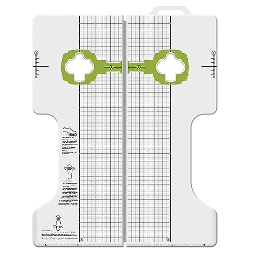 Bike Pedal Cleat Fitting Tool Cycling Cleat Alignment Tool Bikes Pedal ...