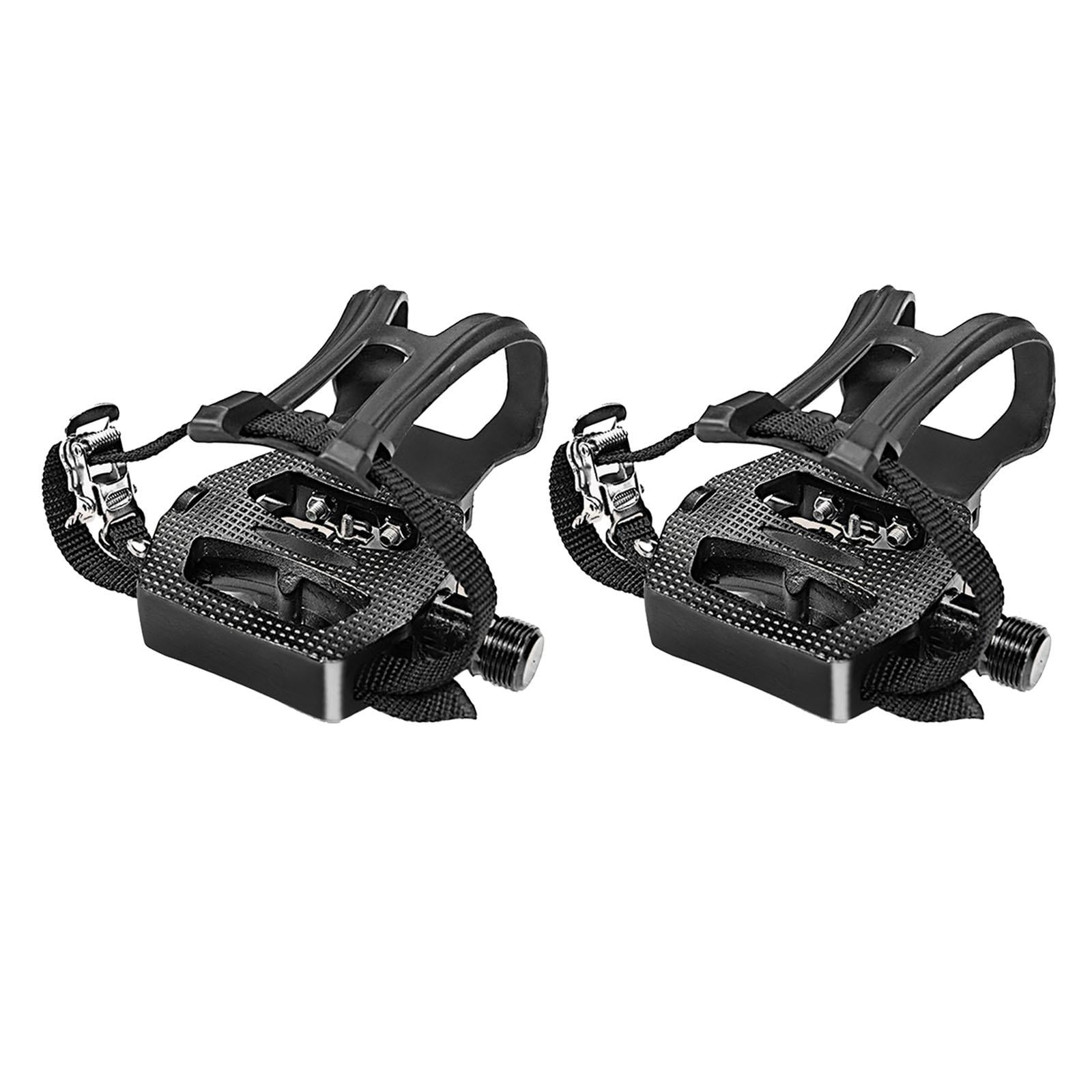Bike Pedals Toe Cages With Straps Replacement M20 - Walmart.com