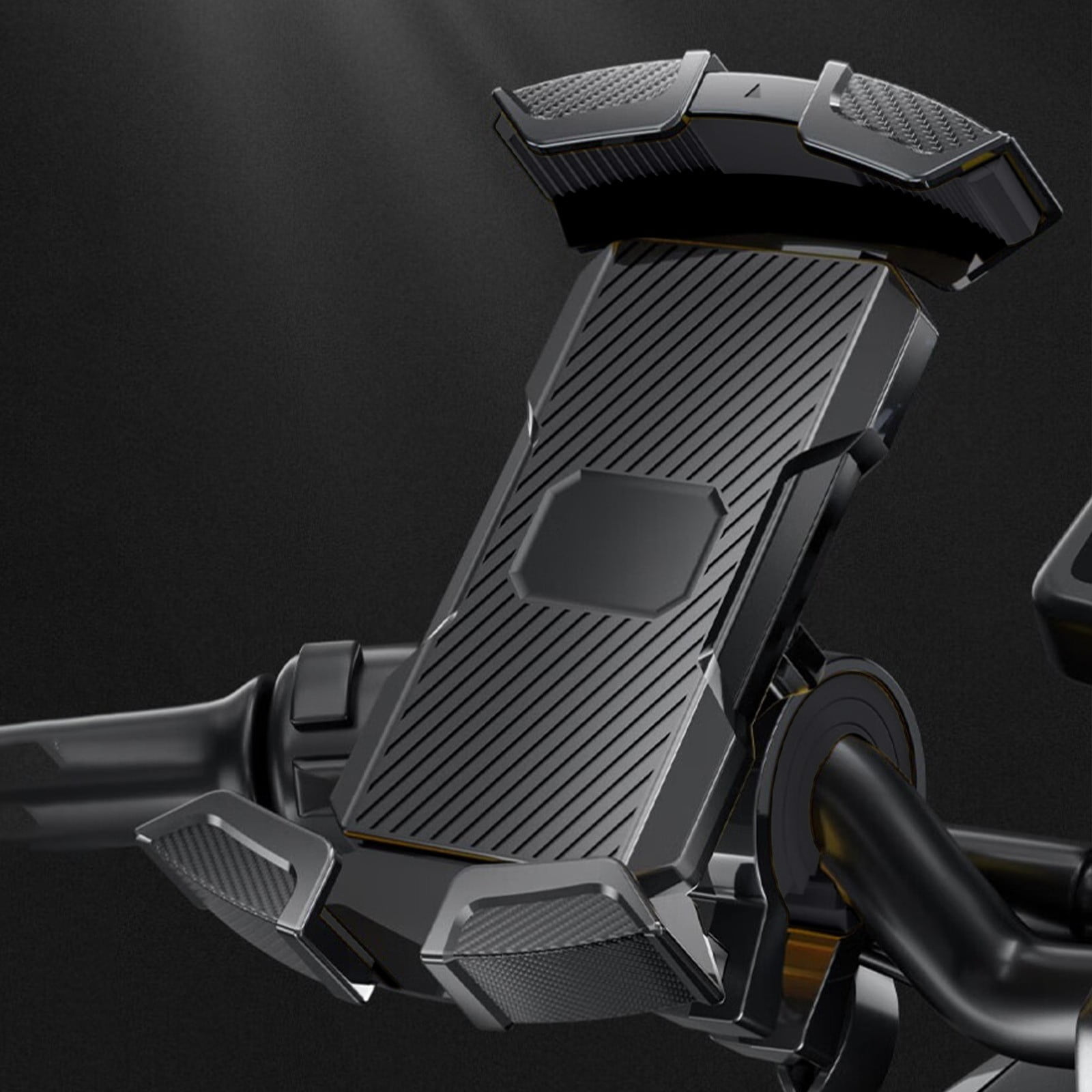 Bike Phone Holder, Motorcycle Phone Mount - Motorcycle Handlebar Cell Phone Clamp, Scooter Phone ...