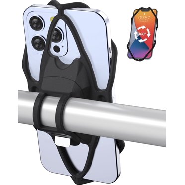 HOMEYA Adjustable Motorcycle Phone Mount, Bike Phone Mount Clamp with ...