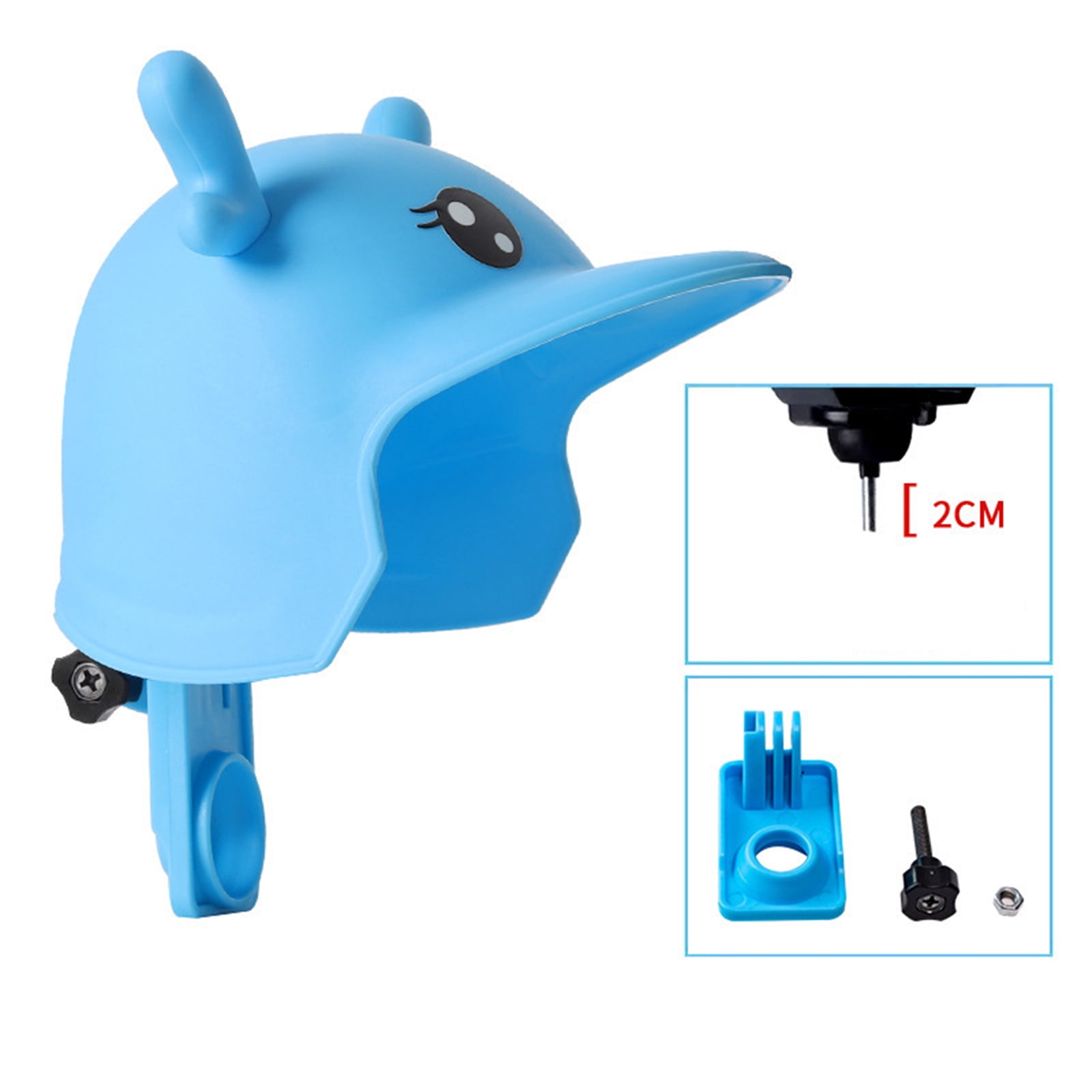 Bike Phone Stand Sun Visor Glare Blocking Accessories Phone Mount Sun ...