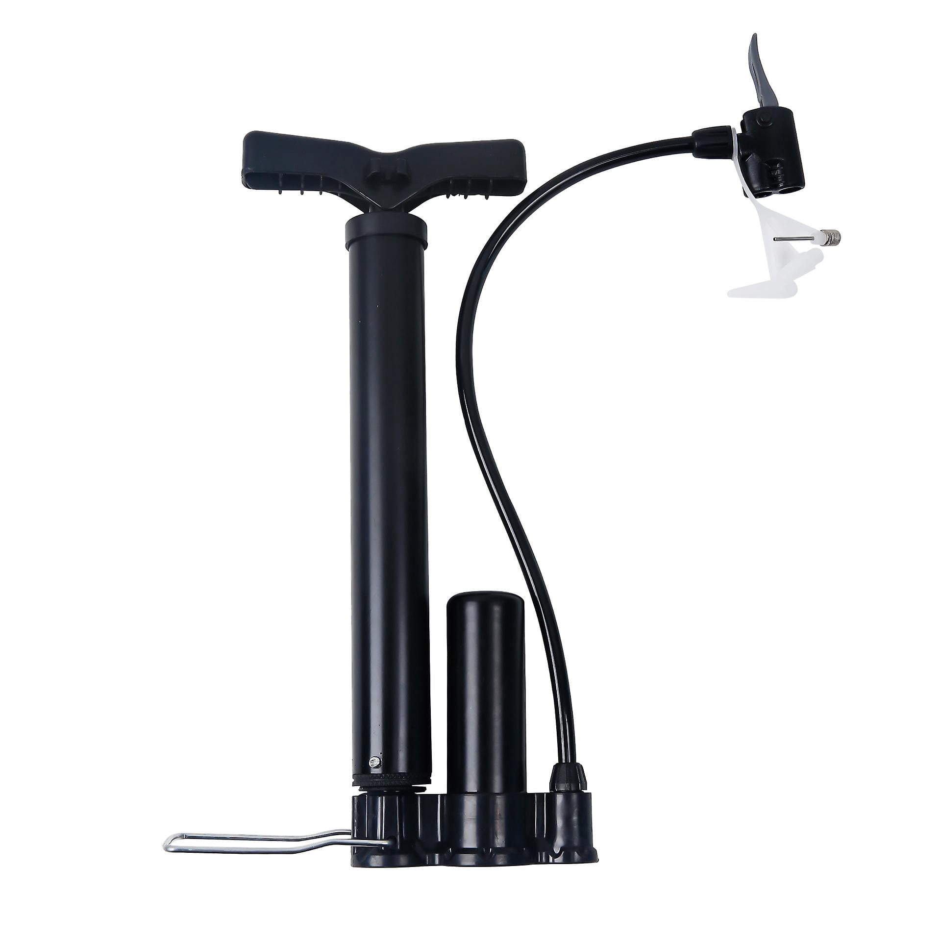 Bike Pump, Ball Pump, Floor Pump with 120 PSI High Pressure Gauge ...
