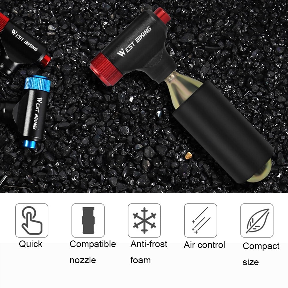 Bike Pump,Super Tire Inflation Co2 Tire Pump Air Inflator Bike Pump ...