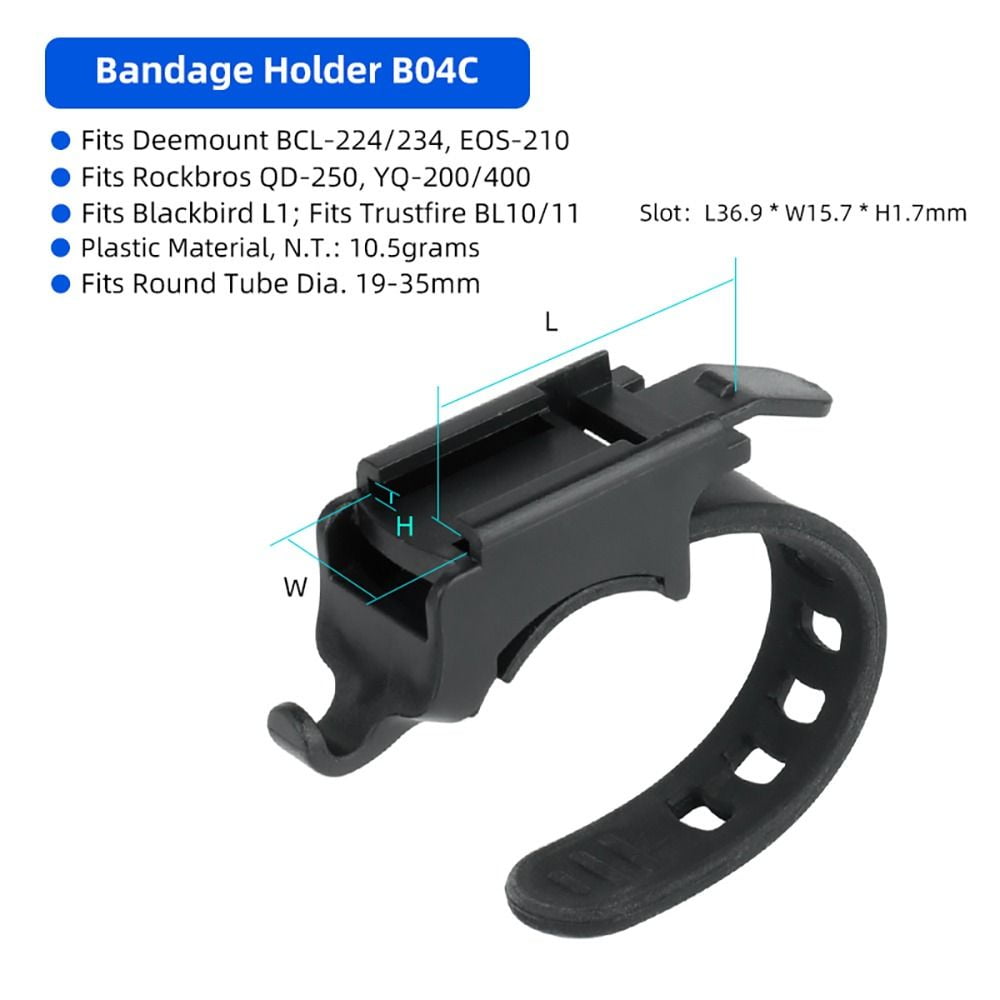 Bike Quick Mount Lamp Bracket for Gopro Interface Bicycle Stand Mount ...