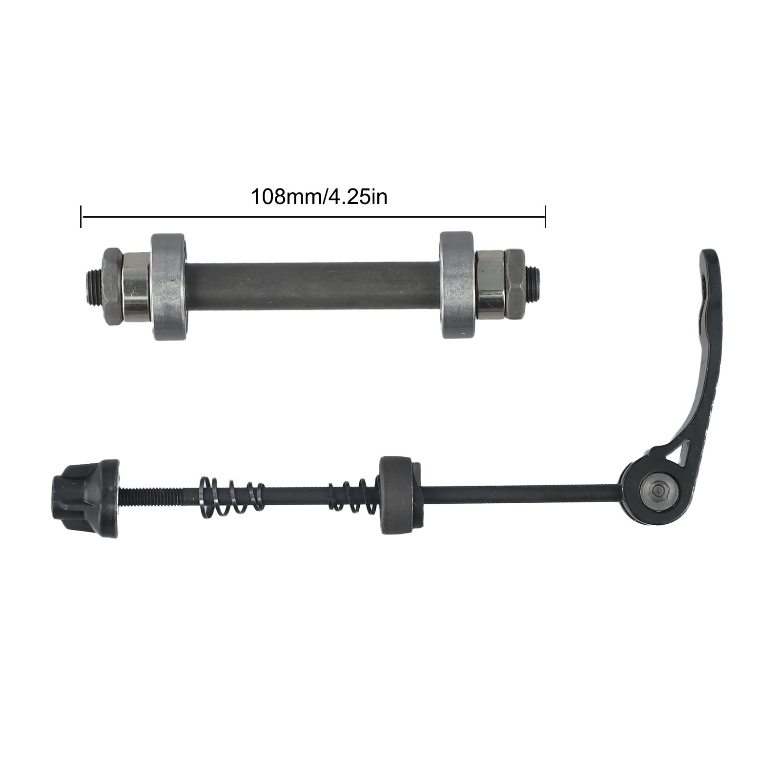 Bike Quick Release Axle Skewer Bicycle Hub Parts, Front Axle Hollow ...
