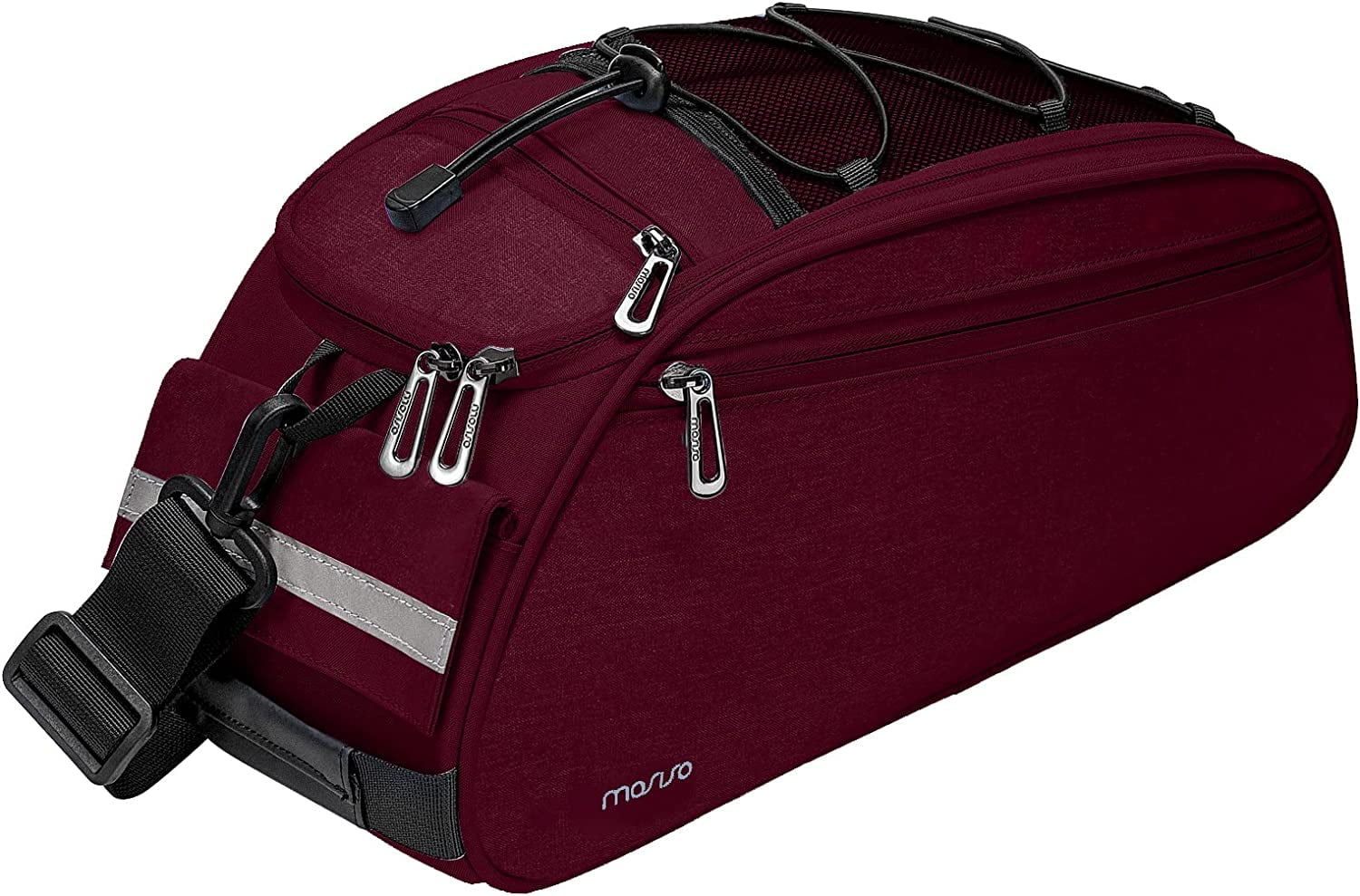 Bike Rack Bag, Waterproof Bicycle Trunk Pannier Rear Seat Pouch Cycling ...