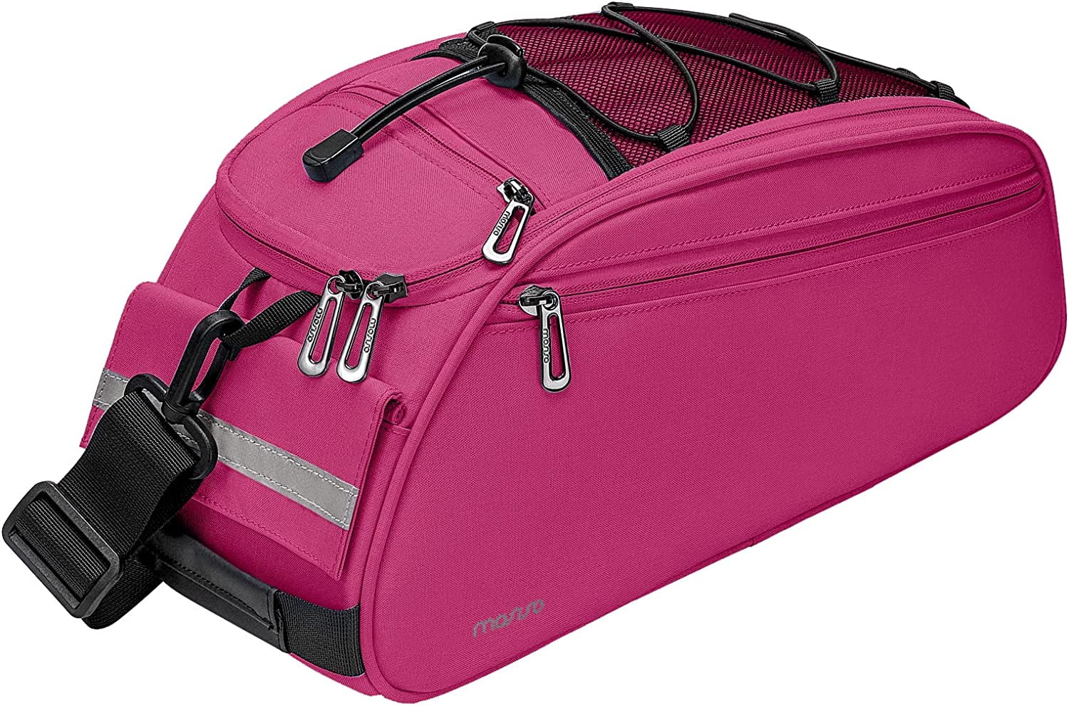 Bike Rack Bag, Waterproof Bicycle Trunk Pannier Rear Seat Pouch Cycling ...