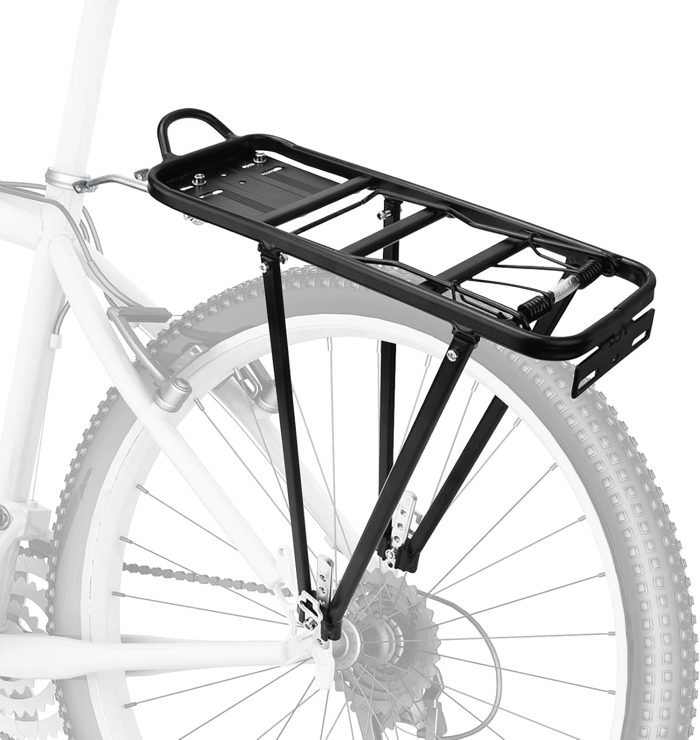 Bike Rack Bicycle Rear Rack Bike Cargo Rack Universal Adjustable ...