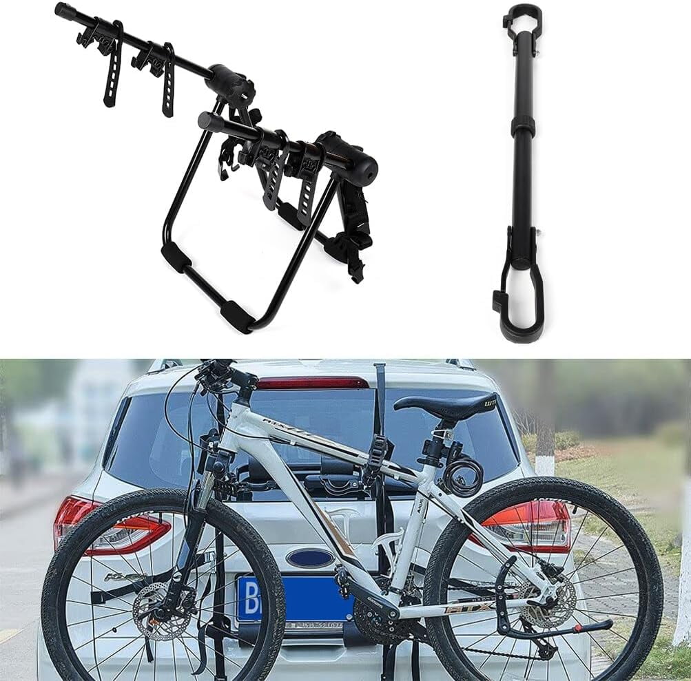 Bike Rack Fit For Most Car SUV Trunk Mount Bicycle Carrier Rack Bicycle ...