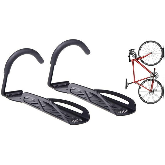 Bike Rack Garage Mount Hanger Hooks Storage Bicycle Vertical System for ...