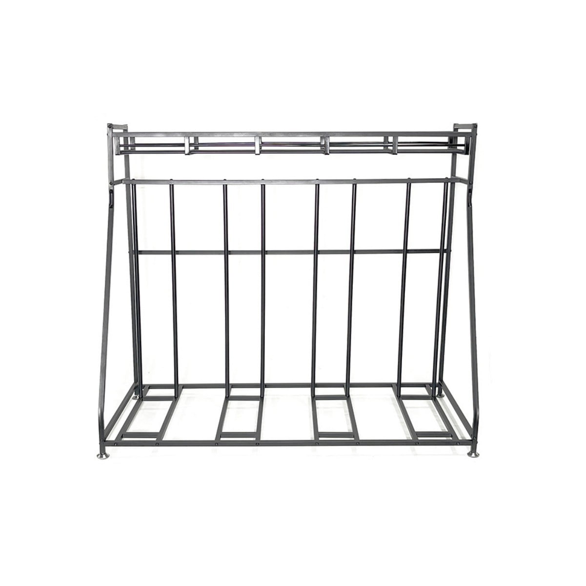 Bike Rack Garage Storage Floor Stand, 4 Bikes Freestanding Organizer ...