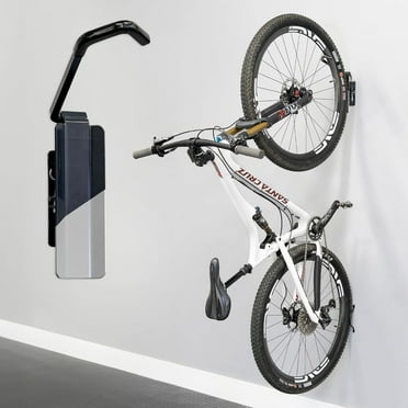Bike Rack Garage Wall Mount, Swivel Bike Rack W/Stopper, Vertical Bike ...
