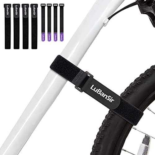 Bike Rack Straps, 8 Pack (8" & 26") Adjustable Bike Stabilizer Straps ...