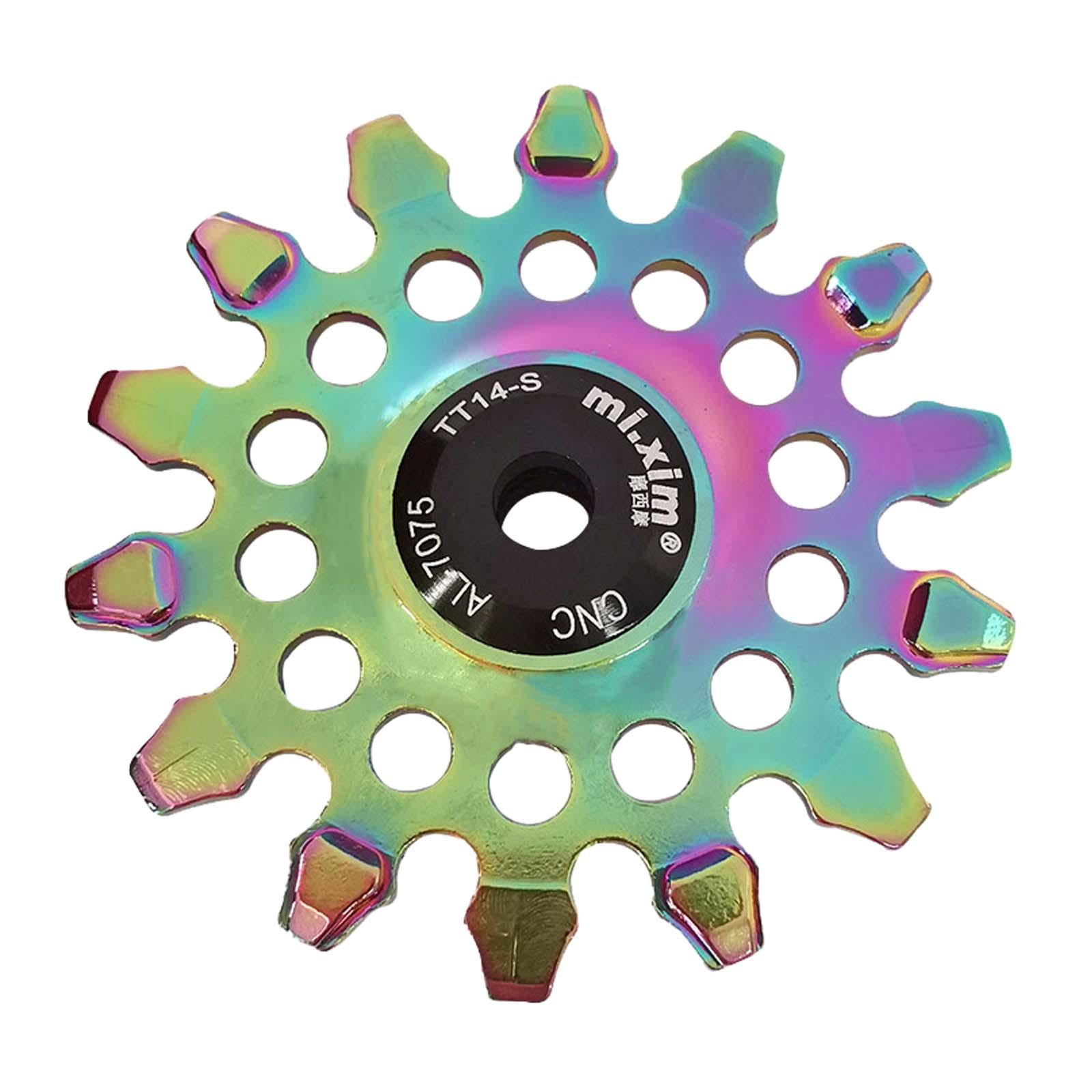 Bike Rear Derailleur Pulley Road Bike Pulleys 14T Lightweight Aluminum ...