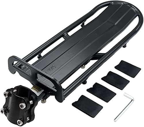 Bike Rear Rack Retractable Aluminum Alloy Bicycle Cargo Rack Mount ...