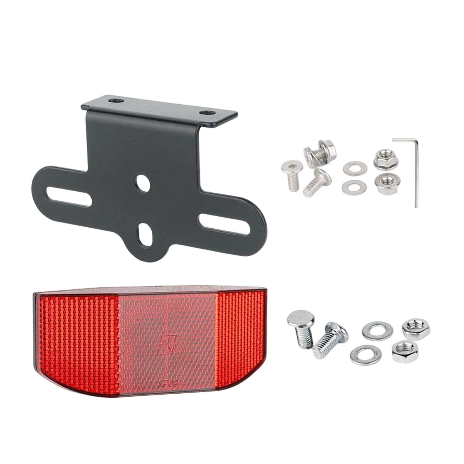 Bike Rear Reflector Rear Rack Reflector for Night Riding Adults Bike ...