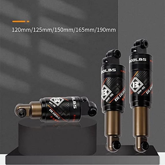 Bike Rear Shock Absorber - Mountain Oil Spring Suspension With Screws ...