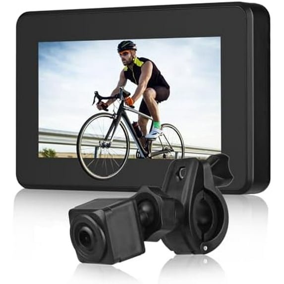Bike Rear View Camera 1080P with Night Vision, Bike Camera Front & Rear ...
