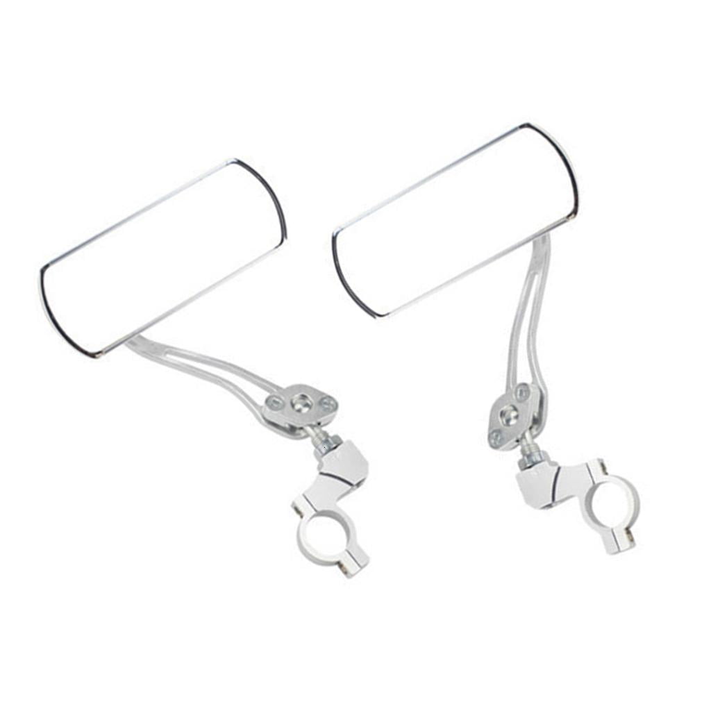 Bike Rear View Glass Wide Ranges 360 Degree Rotatable Safety Rear View ...
