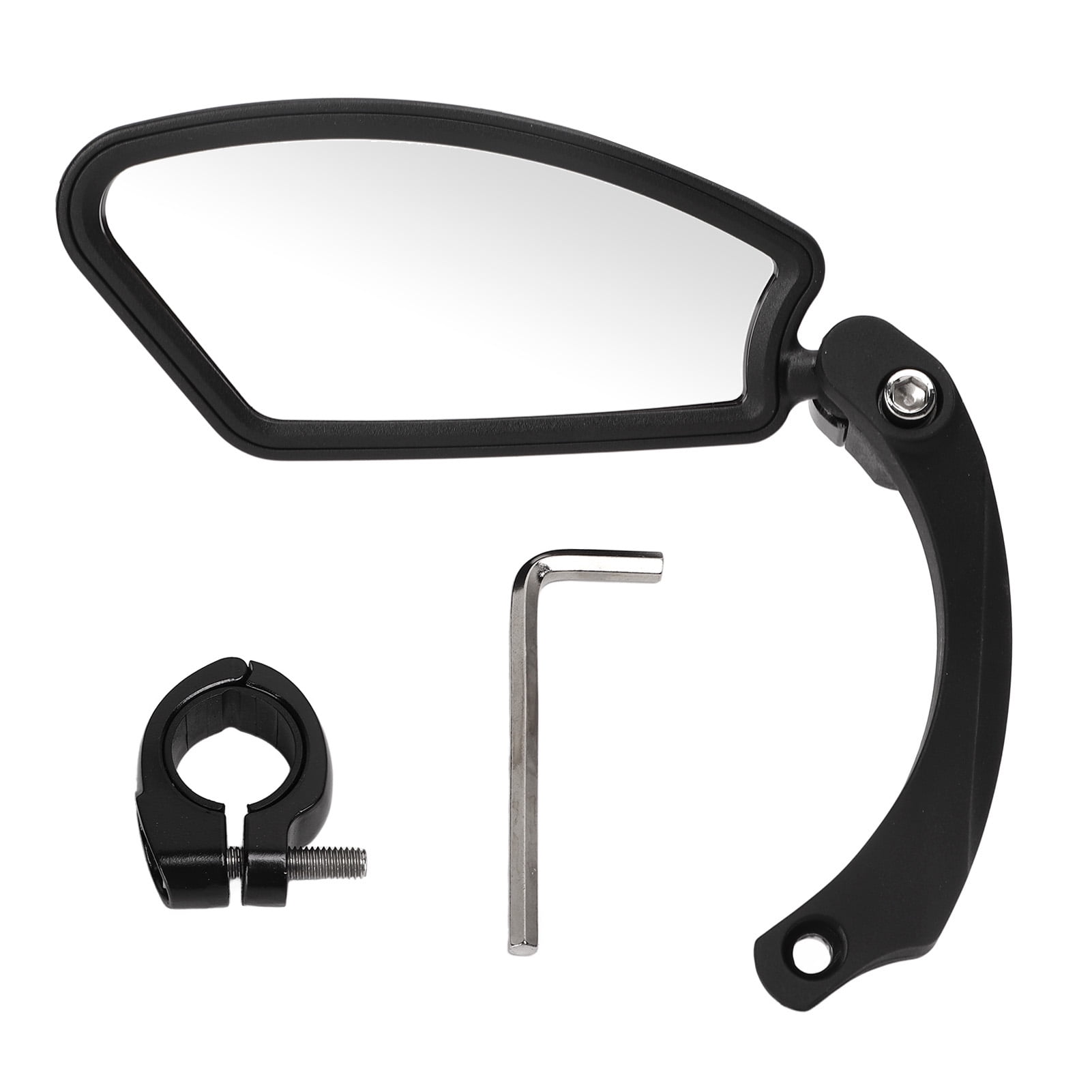Bike Rearview Mirror Left Wide Range Foldable Handlebar Bike Mirror ...
