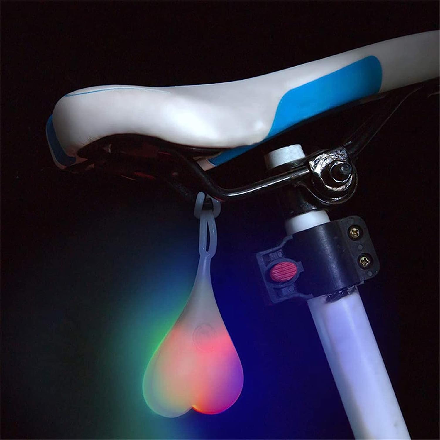 Bike Reflectors LED Bicycle Rear Lights Cycling Balls Tail Light Seat ...