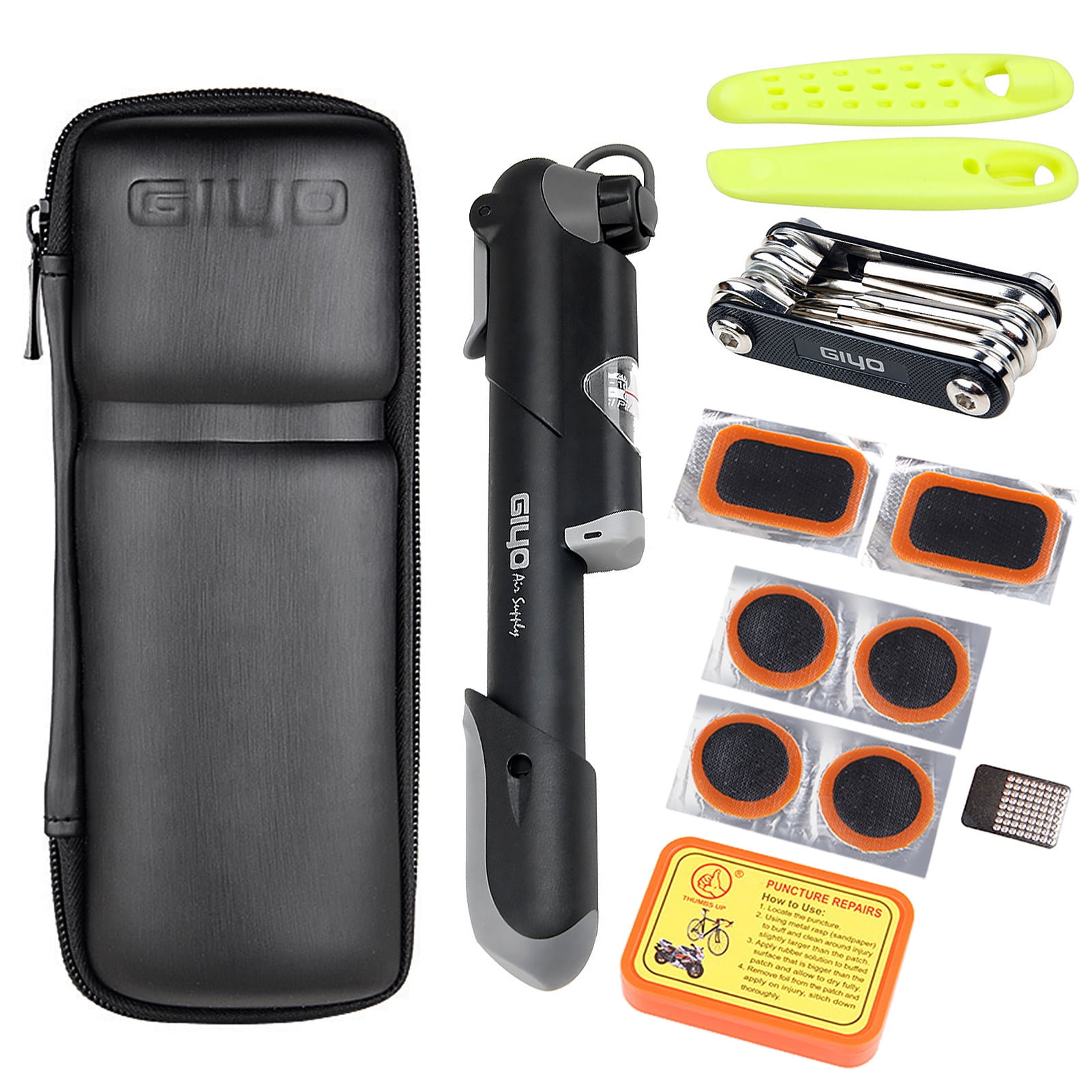 Bike Repair Kit Portable Bicycle Repairing Tools Kit Box Tire Fixing ...