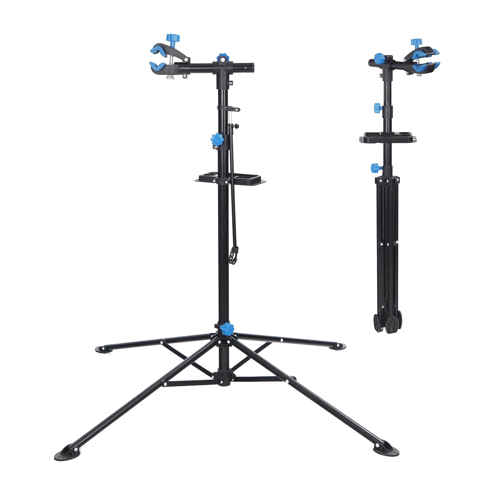 Bike Repair Stand, Adjustable Bicycle Mechanic Maintenance Rack ...