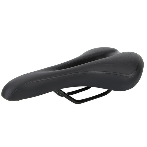 Bike Saddle, Durable Metal Rails Hollow Design, Fits Most Road Mountain Bikes - Walmart.com