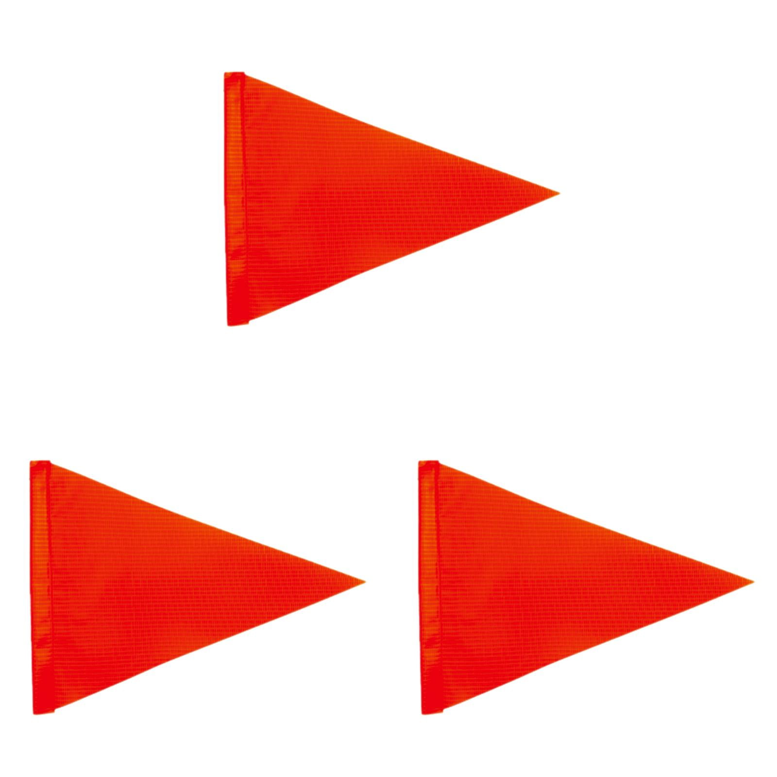 Bike Safety Flag Without Pole, Red Bicycle Safety Flag for Trailers ...