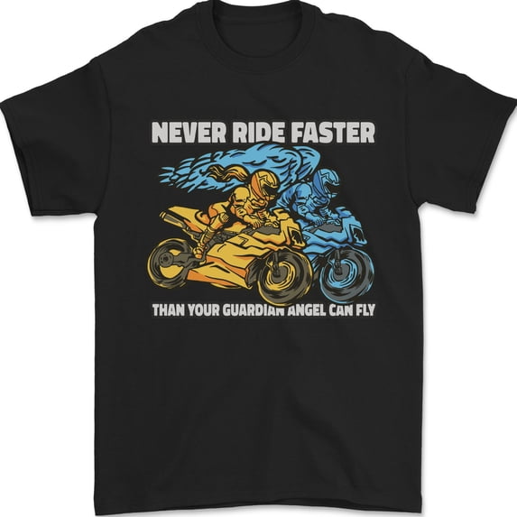 Bike Safety Motorbike Biker Motorcycle Mens T-Shirt - Walmart.com