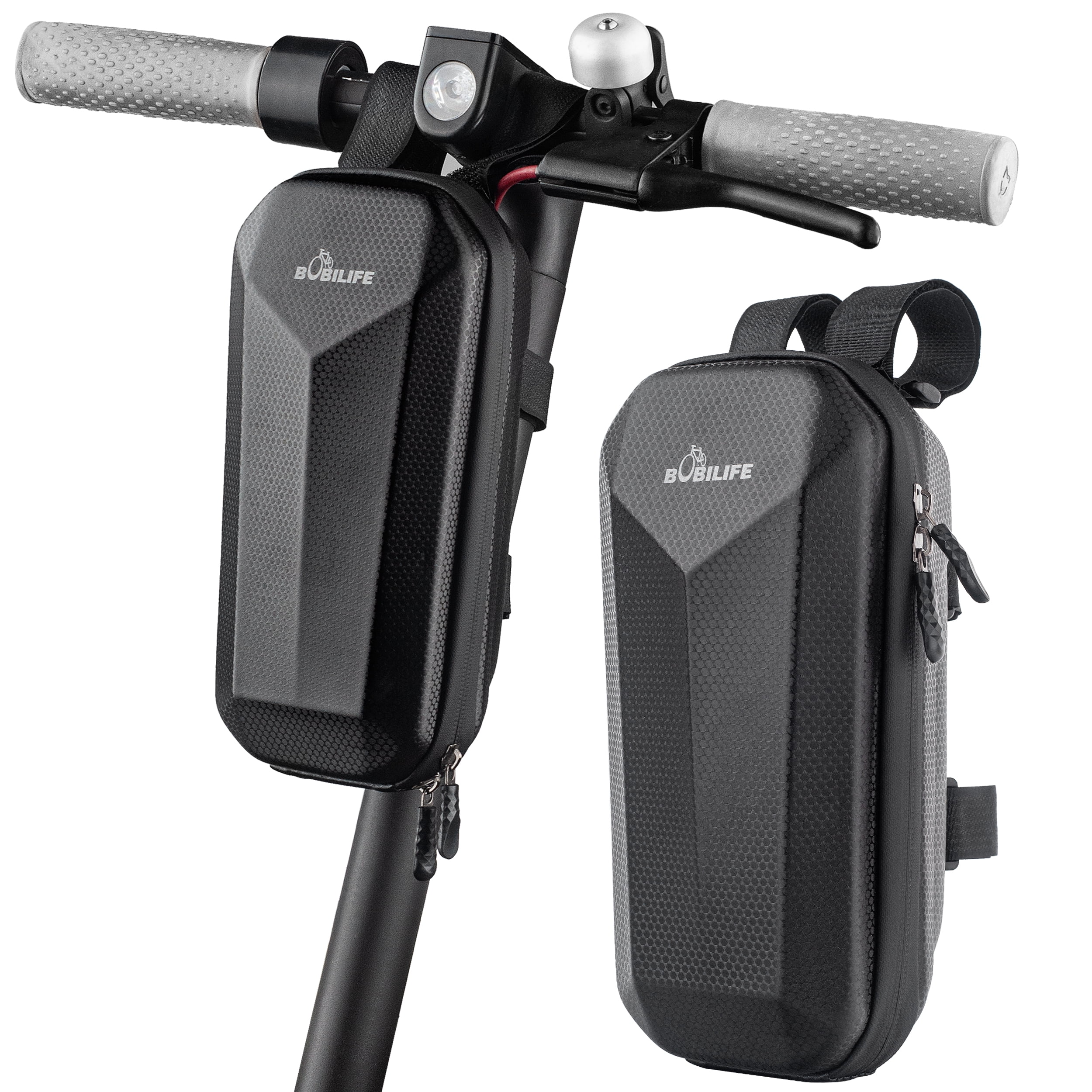 Scooter Storage SANRUI 4L Waterproof Scooter Handlebar Bike Bag Front ...